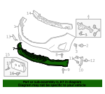 2018-2021 Chevrolet Equinox Front Bumper Lower Fascia 84150754 GM ...