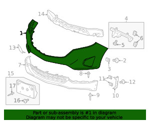 2018-2021 Chevrolet Equinox Fascia (replaces part number 84205594 ...