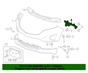 2018-2020 Chevrolet Equinox Side Bracket - Driver's Side (LH) 84293391 ...
