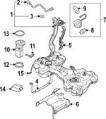 Buy Genuine VW Fuel Tanks Online | Volkswagen Parts Catalog