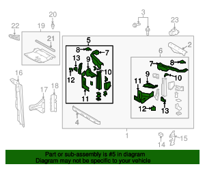 53202-60270 - Side Panel - 2016-2020 Lexus LX570 | My L Parts