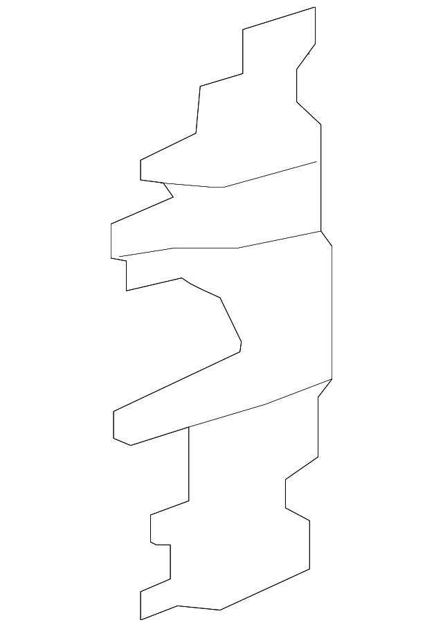 2013-2015 Lexus LX570 Deflector 53294-60140 | OEM Parts Online