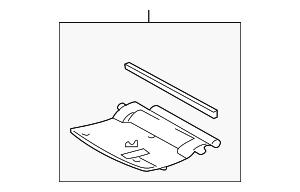 2016-2021 Lexus LX570 Sight Shield 53292-60160 | OEM Parts Online
