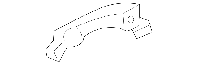 69210-33070 - Handle, Outside For 2002-2006 Lexus | Lexus OE Parts