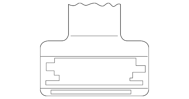 74599-48020 - Air Bag Label - 2005-2023 Toyota | OEM Genuine Toyota Parts