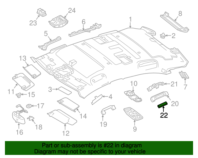000-906-27-04-9051 - Courtesy Lamp 2014-2017 Mercedes-Benz | Mercedes ...