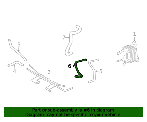 2020-2024 Nissan Sentra Hose 21635-6LB0A | QuirkParts