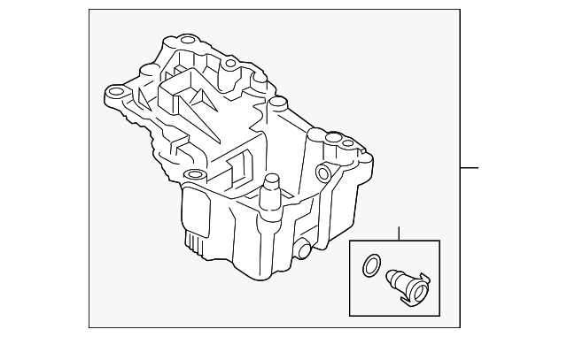 Ford Dealership 2018-2025 Ford F-150 Oil Pan ML3Z-6675-J | Ford Parts ...