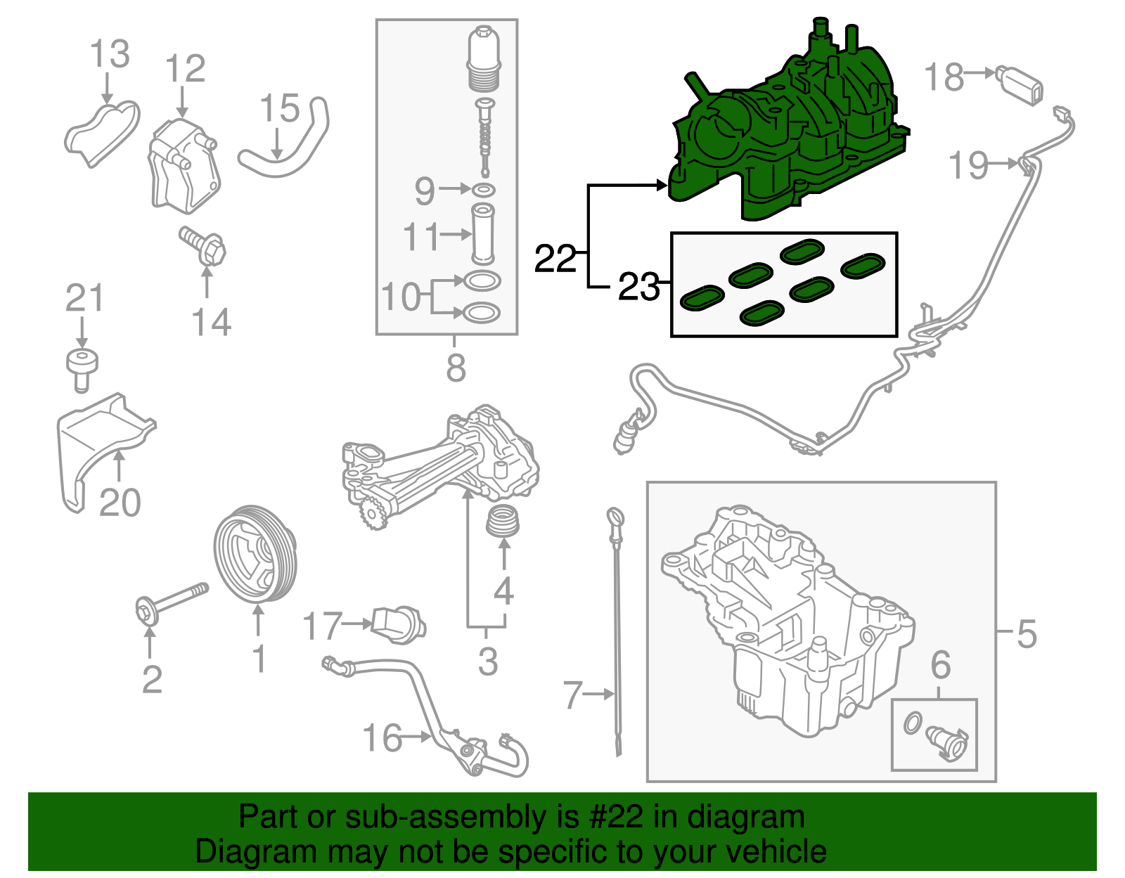 JT4Z-9424-B - 2018-2020 Ford F-150 - Intake Manifold | My Ford Parts