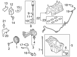 2018-2024 Ford Manifold Gasket JT4Z-9H486-A | OEM Parts Online