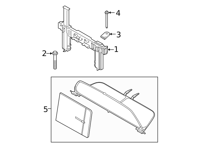 54347443147 - 2019-2024 BMW Deflector Assembly (54-34-7-443-147) | BMW ...