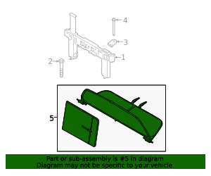 54347443147 - 2019-2024 BMW Deflector Assembly (54-34-7-443-147) | BMW ...