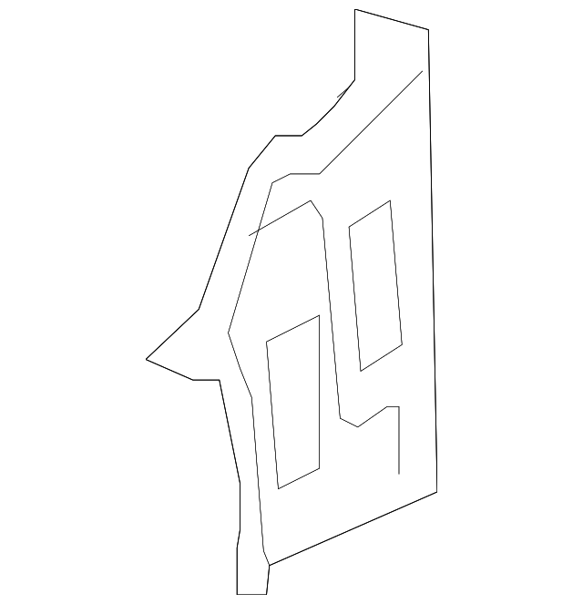 2009-2017 Chevrolet Traverse Driver Side Outer Lower Quarter Panel ...
