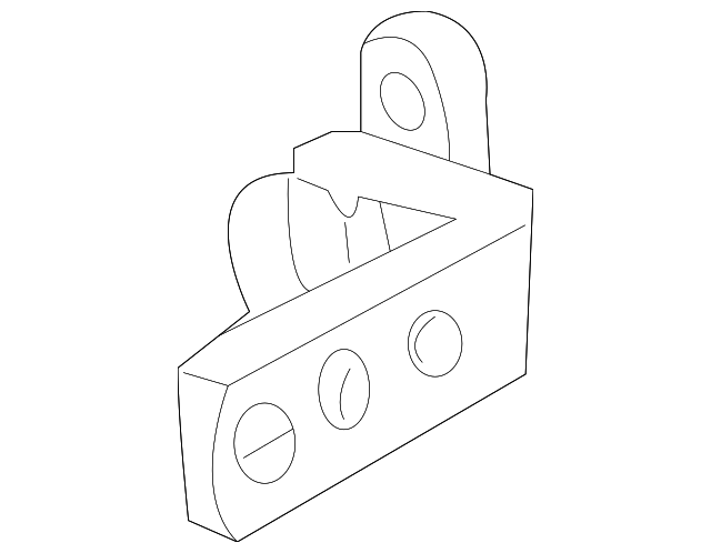 1999-2012 Mitsubishi Upper Hinge MR271688 | Mitsubishi Parts Warehouse ...