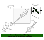 2011-2012 Ford Escape Flange BL8Z-3511-A | OEM Parts Online