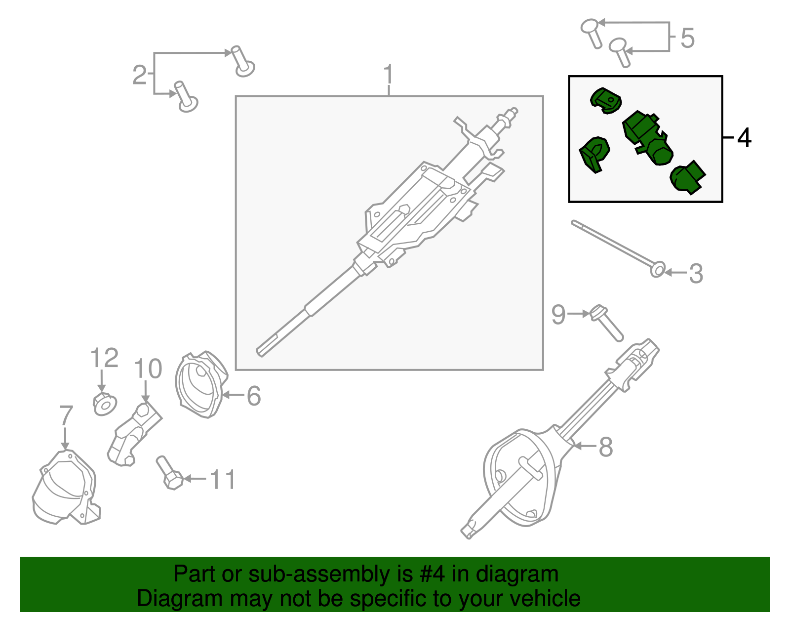 BL8Z-3511-A - Flange 2011-2012 Ford Escape | AutoNation Parts