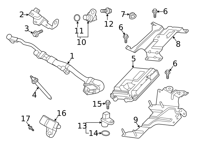 SH03-18-211 - M.A.P Sensor 2019-2024 Mazda | AutoNation Parts