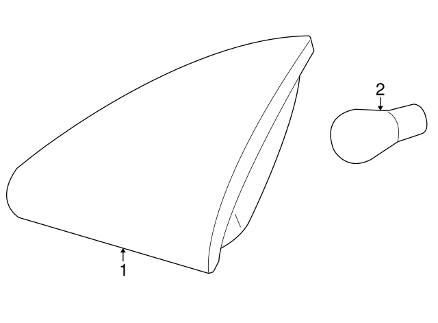 2006-2010 Mercedes-Benz Parking Light Assembly 251-820-10-56 ...