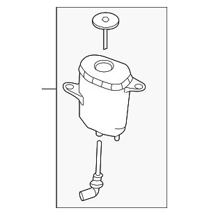 32-41-6-776-240 - Power Steering Pump Reservoir - 2009-2019 BMW ...
