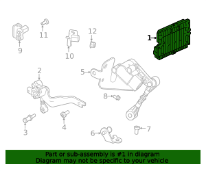 Genuine Control Module for 2021-2023 Land Rover Range Rover Evoque ...