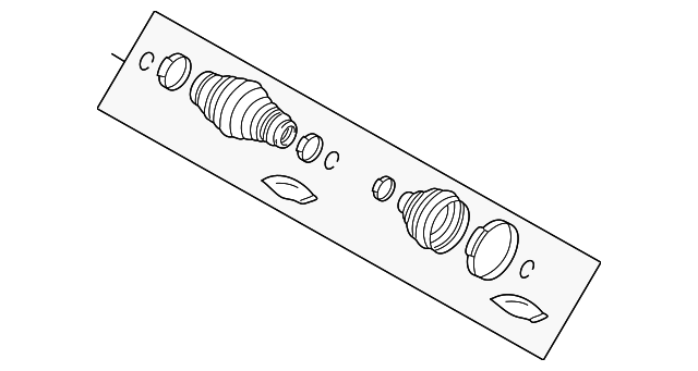 Genuine OEM Boot Kit Part# TDR000120 Fits 2003-2012 Land Rover Range ...