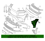 247-885-85-02 - Lower Bracket 2020-2021 Mercedes-Benz GLB 250 ...