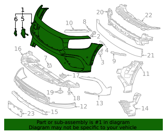 247-880-67-06-9999 - Bumper Cover 2020-2023 Mercedes-Benz | Mercedes ...