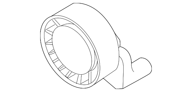 11287549557 - 2004-2010 BMW Idler Pulley (11-28-7-549-557) | BMW of ...