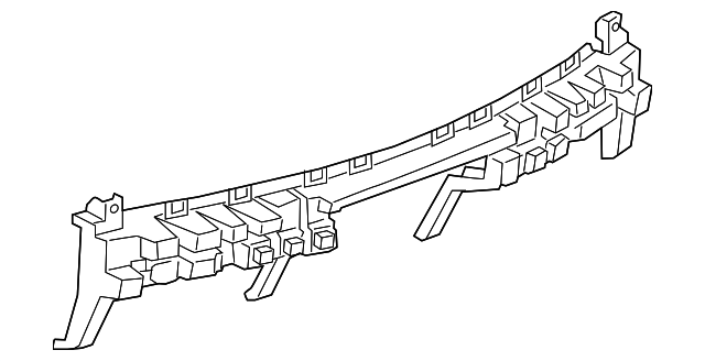 2018-2024 Chevrolet Rear Bumper Fascia Energy Absorber 84434266 GM ...