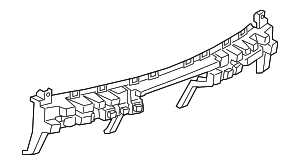 2018-2024 Chevrolet Rear Bumper Fascia Energy Absorber 84434266 GM ...