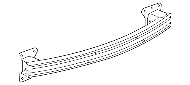 2018-2023 Chevrolet Traverse Rear Bumper Impact Bar 23165971 GM ...