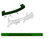2018-2024 GM Rear Bumper Impact Bar 84338549 GM | GMPartsDirect.com