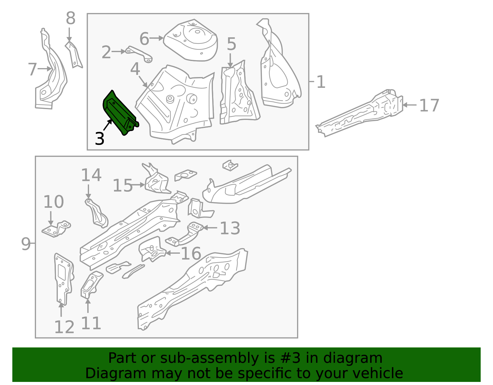 2018-2025 Volkswagen Apron Assembly Retainer 3QF-810-812 | OEM VW Parts ...