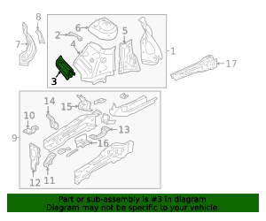 2018-2025 Volkswagen Apron Assembly Retainer 3QF-810-812 | OEM VW Parts ...