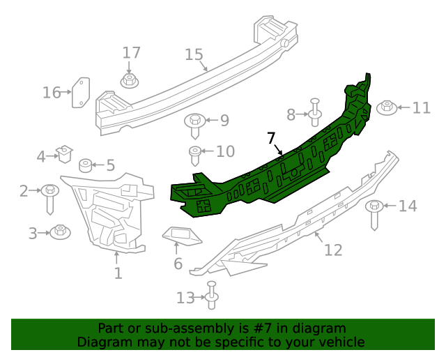 51128075259 - 2019-2024 BMW M850i xDrive Center Support (51-12-8-075 ...