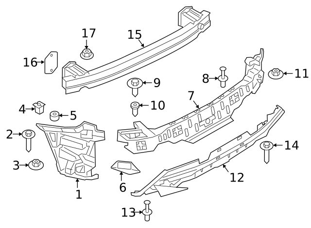2019-2024 BMW M850i xDrive Guide, rear left 51-12-8-075-247 ...
