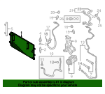 2012-2017 Audi A/C Condenser 8T0-260-403-F | Genuine Audi Parts