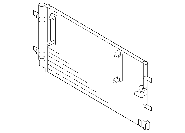 2012-2017 Audi A/C Condenser 8T0-260-403-F | Genuine Audi Parts