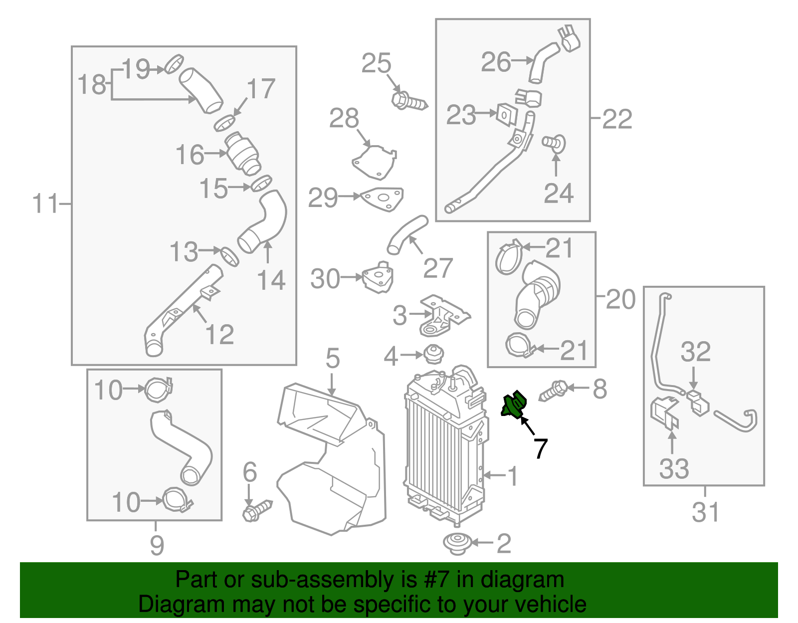 39300-2B050 - Boost Sensor 2016-2020 Kia | Kia.Parts