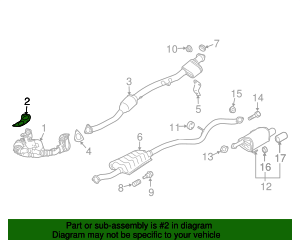 44616AA291 - Gasket 1990-2023 Subaru | Subaru Factory Parts Online