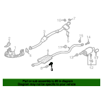 1995-2021 Subaru Intermediate Pipe Bolt 44059AA010 | TascaParts.com