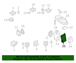213-900-96-26 - Radio Amplifier 2018-2019 Mercedes-Benz ...