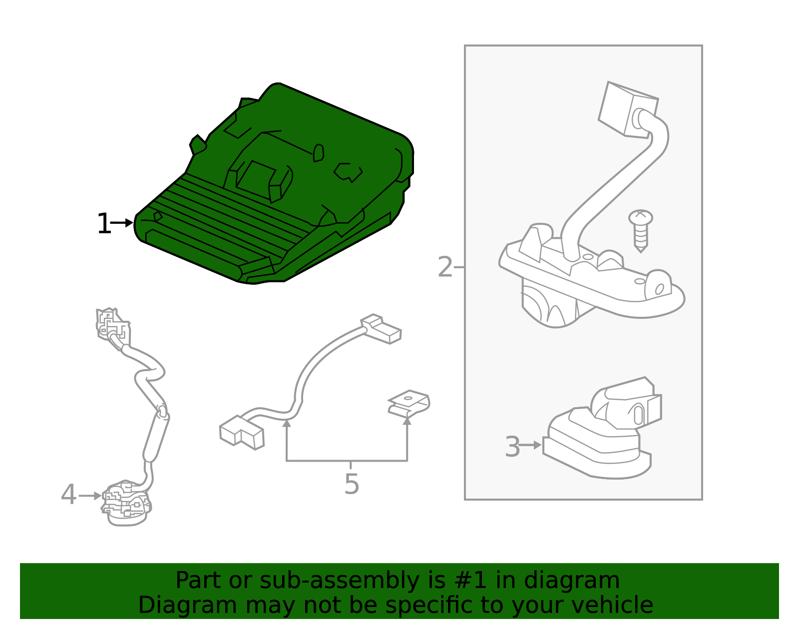 2018 Acura TLX Front Camera 36160-TZ3-A64 | Acura Parts World