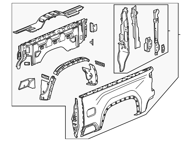 2020-2024 Chevrolet Panel 85554909 GM | GMPartsDirect.com