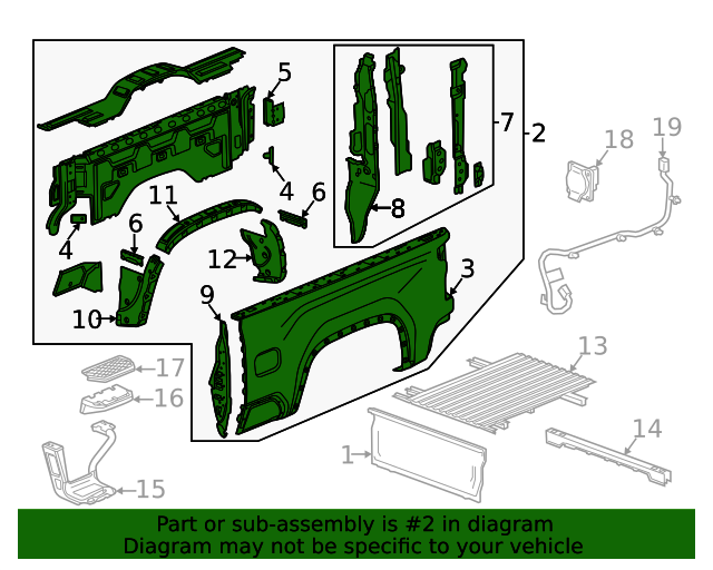 2020-2024 Chevrolet Panel 85554909 GM | GMPartsDirect.com