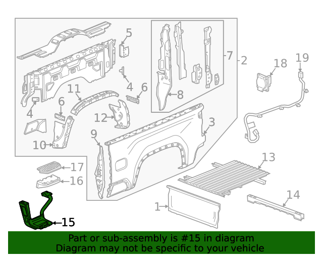 2020-2024 GM Support 84179700 GM | GMPartsDirect.com