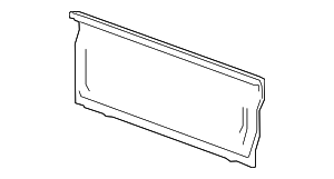 2020-2025 GM Pickup Box Front End Panel 84179687 GM | GMPartsDirect.com