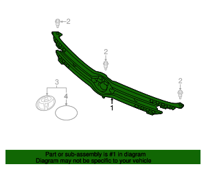 toyota OEM Grille Part# 53111-52210 | OEM Vehicle Parts