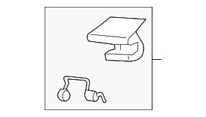 204-880-42-24-9999 - Cover Bumper Area 2012-2015 Mercedes-Benz ...