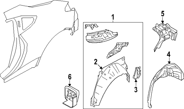 2022-2023 Subaru BRZ Bulkhead 52704CC0009P | Subaru Parts Store